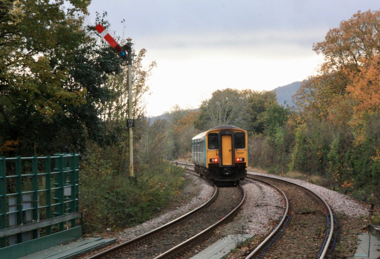 New trains and semaphores on the Borderlands Line – RailwayWorld.net