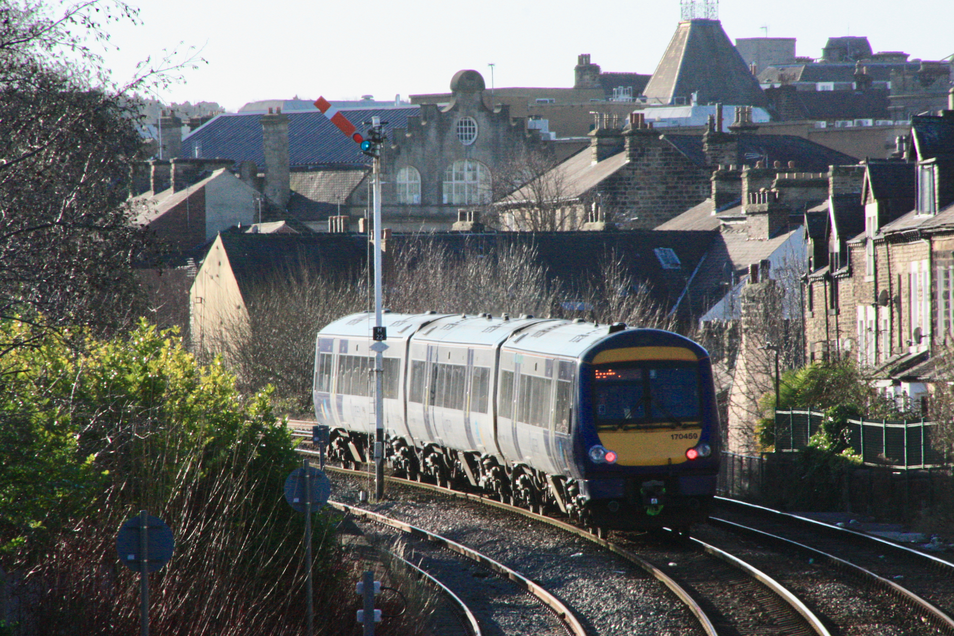 Semaphores on the Harrogate Line – RailwayWorld.net