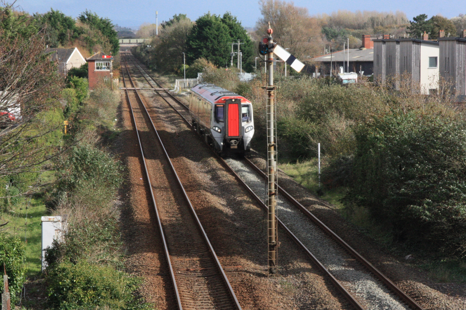New trains and old signals at Pembrey & Burry Port – RailwayWorld.net
